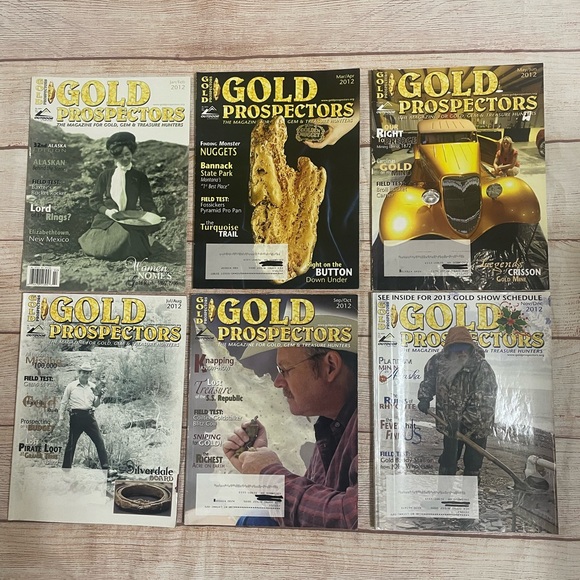 gold prospectors | Other | Vintage Gold Prospectors Full Set 6 ...